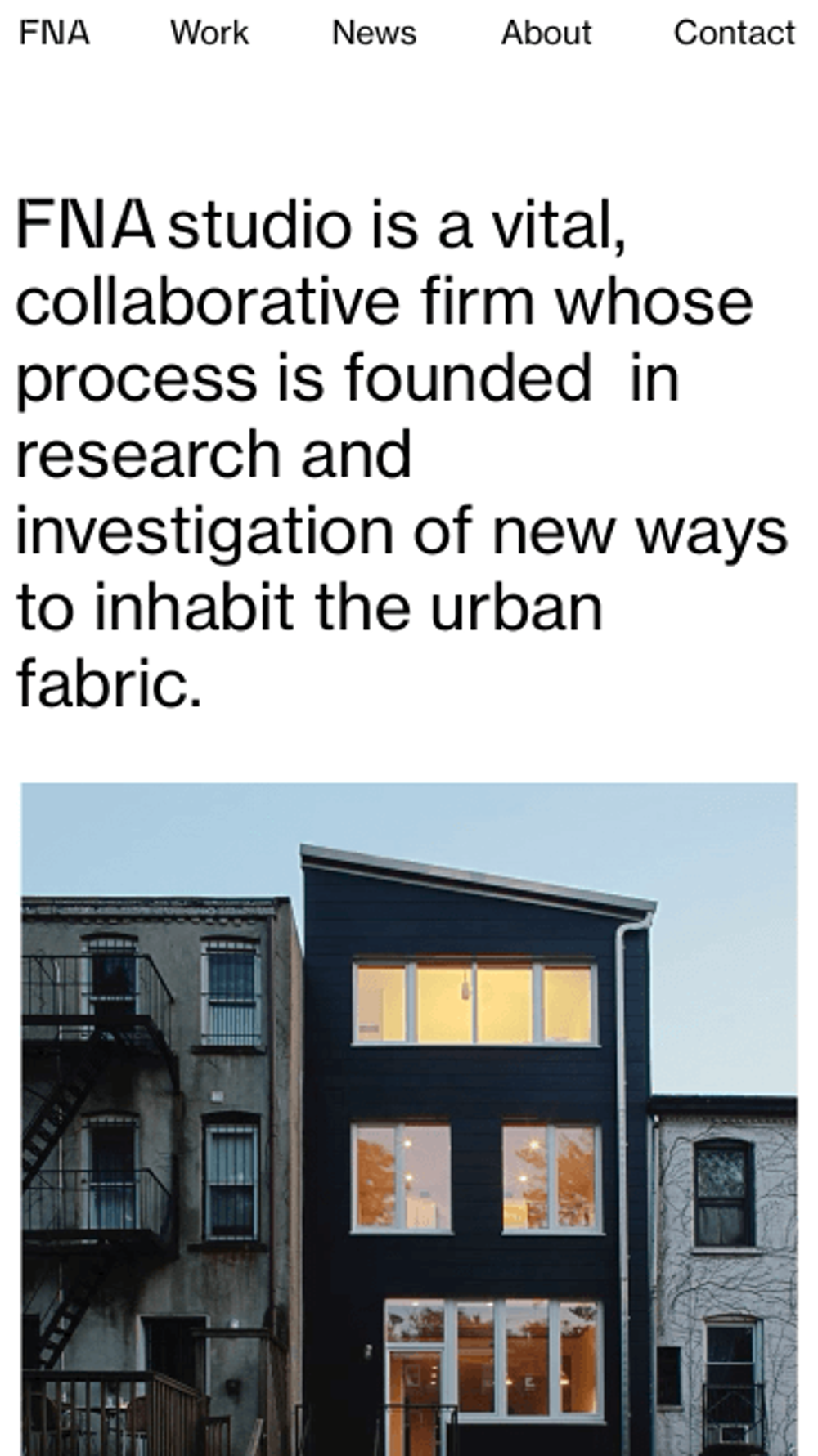 FNA Architecture | Violet Office