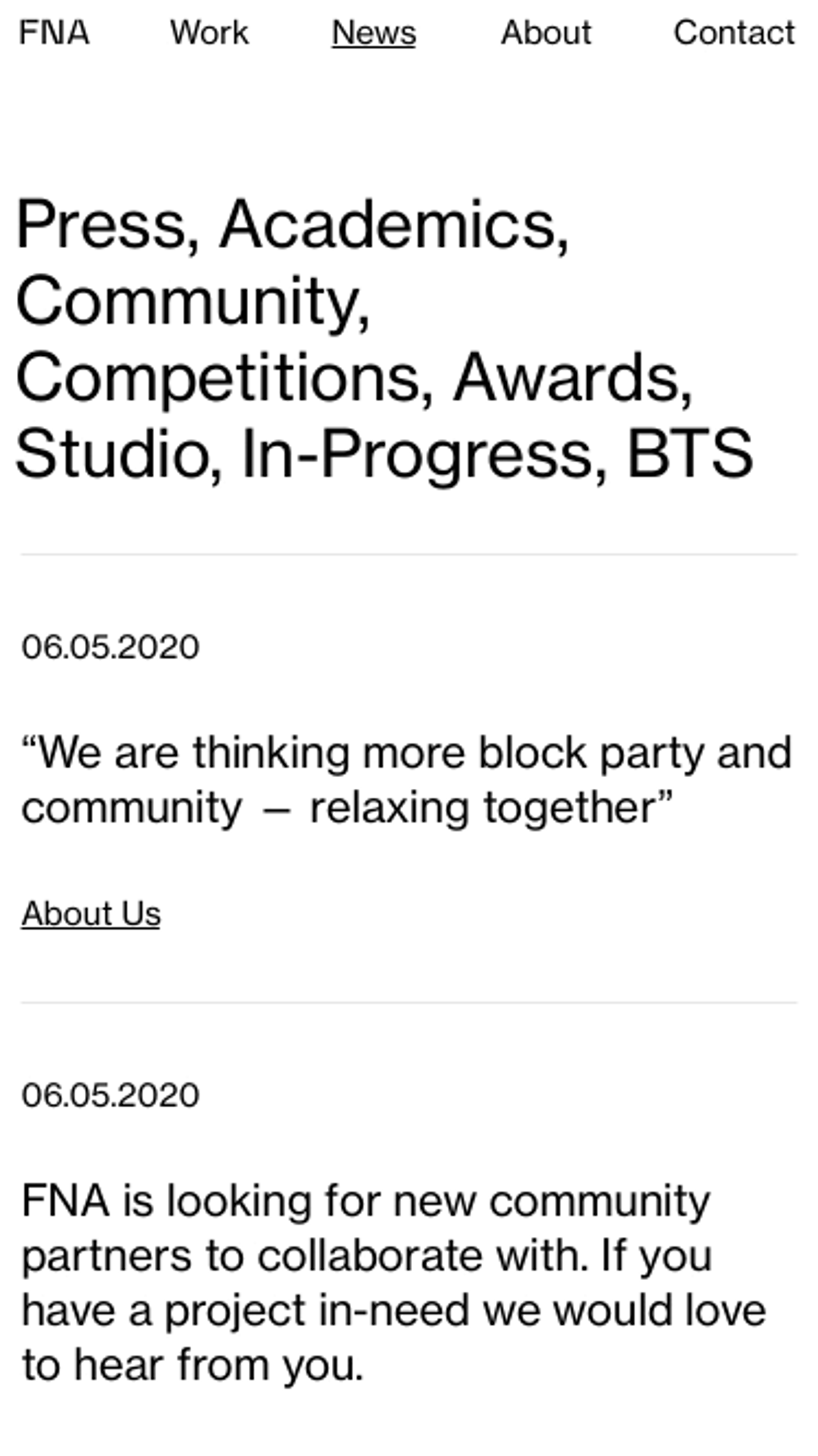 FNA Architecture | Violet Office