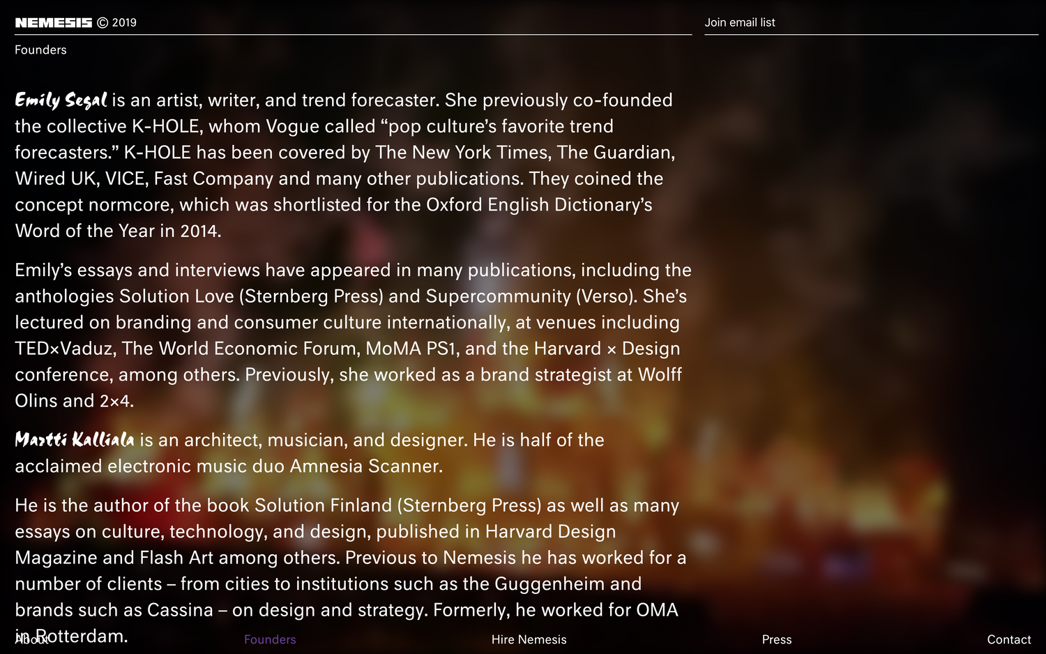 Nemesis | Violet Office